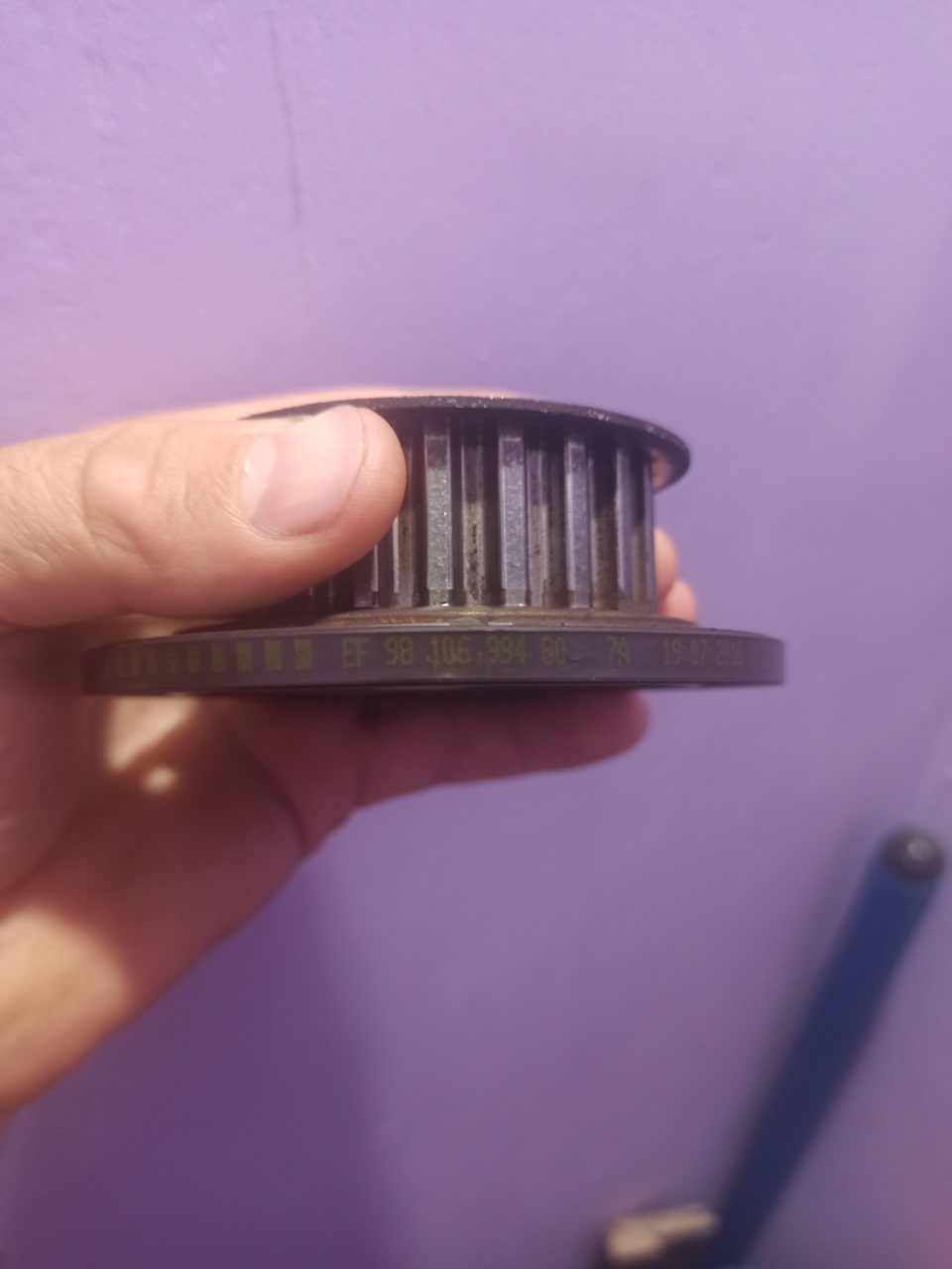 Шестерня коленвала — Peugeot 508 SW (1G), 1,6 л, 2016 года | поломка ...