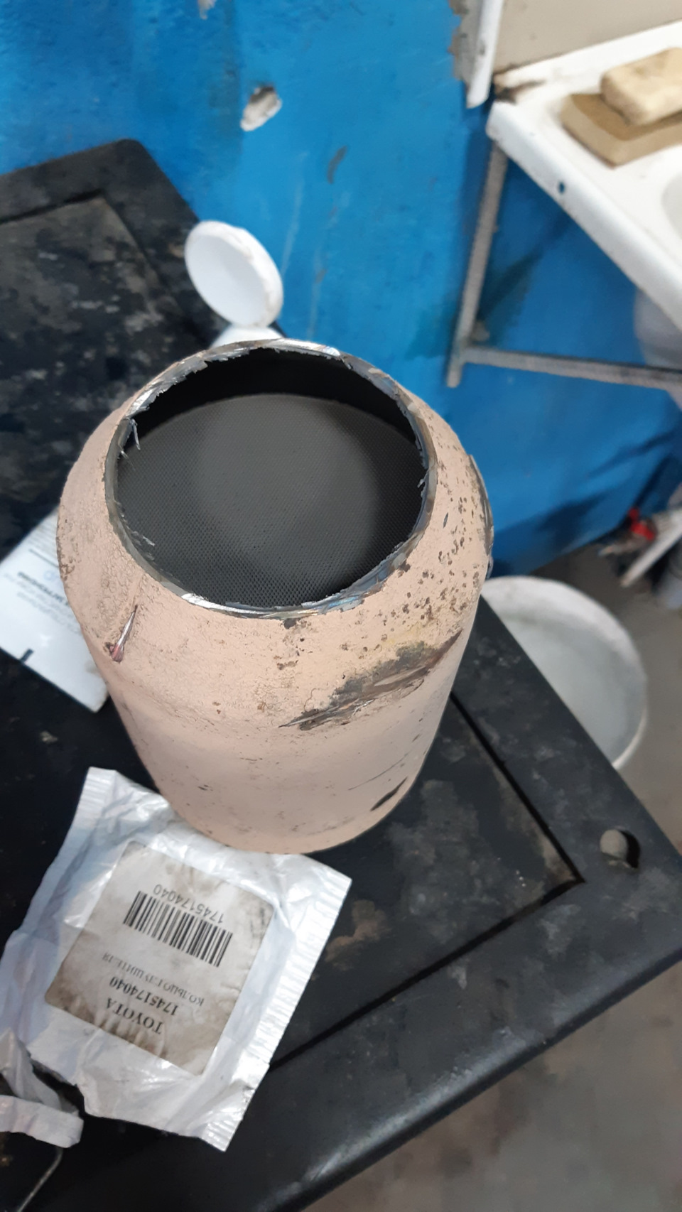 1745174040 Кольцо глушителя конус TOYOTA 1AZFE, 1ZZ, 3SFSE (60*77*14,5 ...