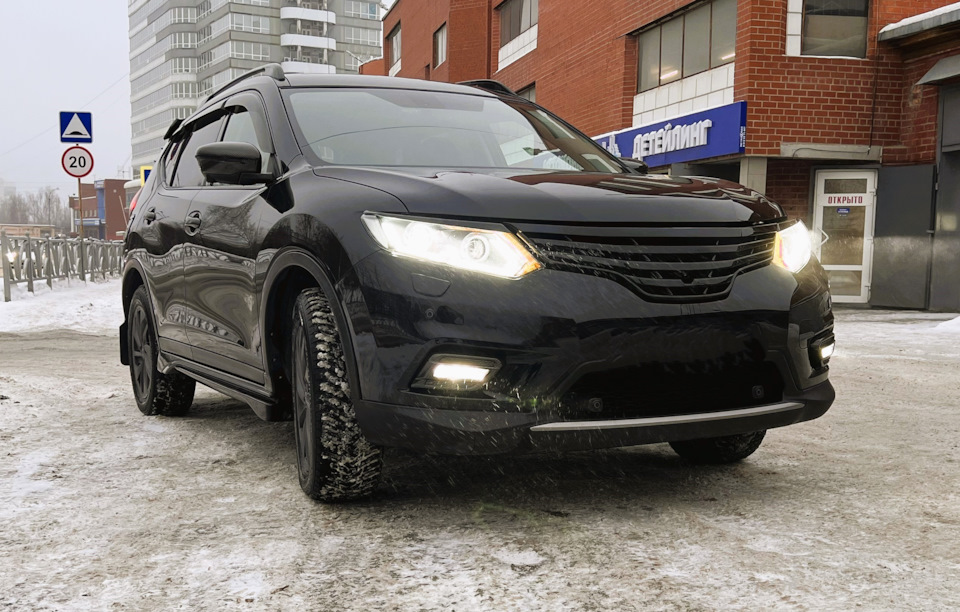 Подарок в виде тюнинга — Nissan X-Trail III (t32), 2 л, 2015 года ...