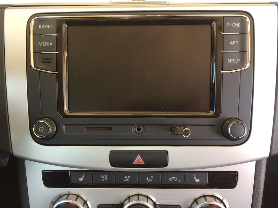 RCD330+ версия B noname — Volkswagen Passat CC, 1,8 л, 2013 года ...