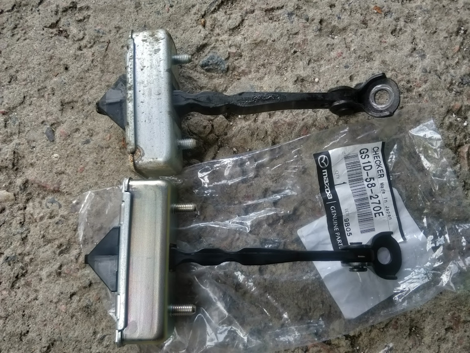 #30 Ограничители дверей — Mazda 6 (2G) GH, 2 л, 2008 года | своими ...