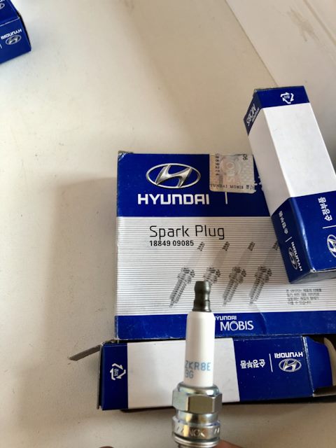 1884909085 Свечи зажигания KIA HYUNDAI | Запчасти на DRIVE2