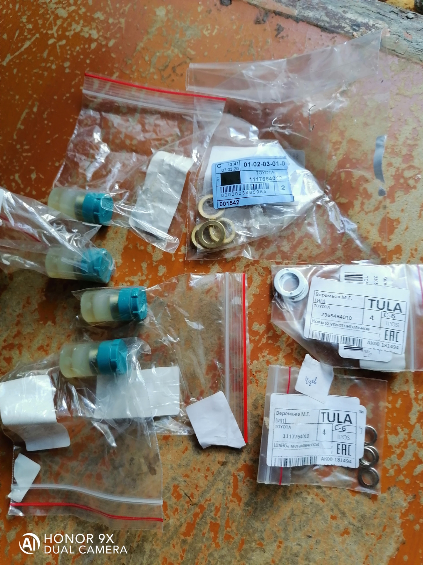 Замена распылителей на форсунках 3СТЕ — Toyota Estima Lucida, 2,2 л ...