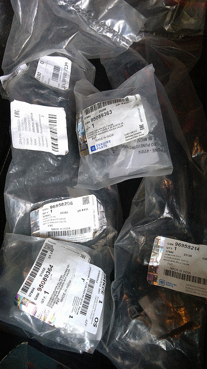 95089364 Фитинг впускной трубки обогревателя GM | Запчасти на DRIVE2