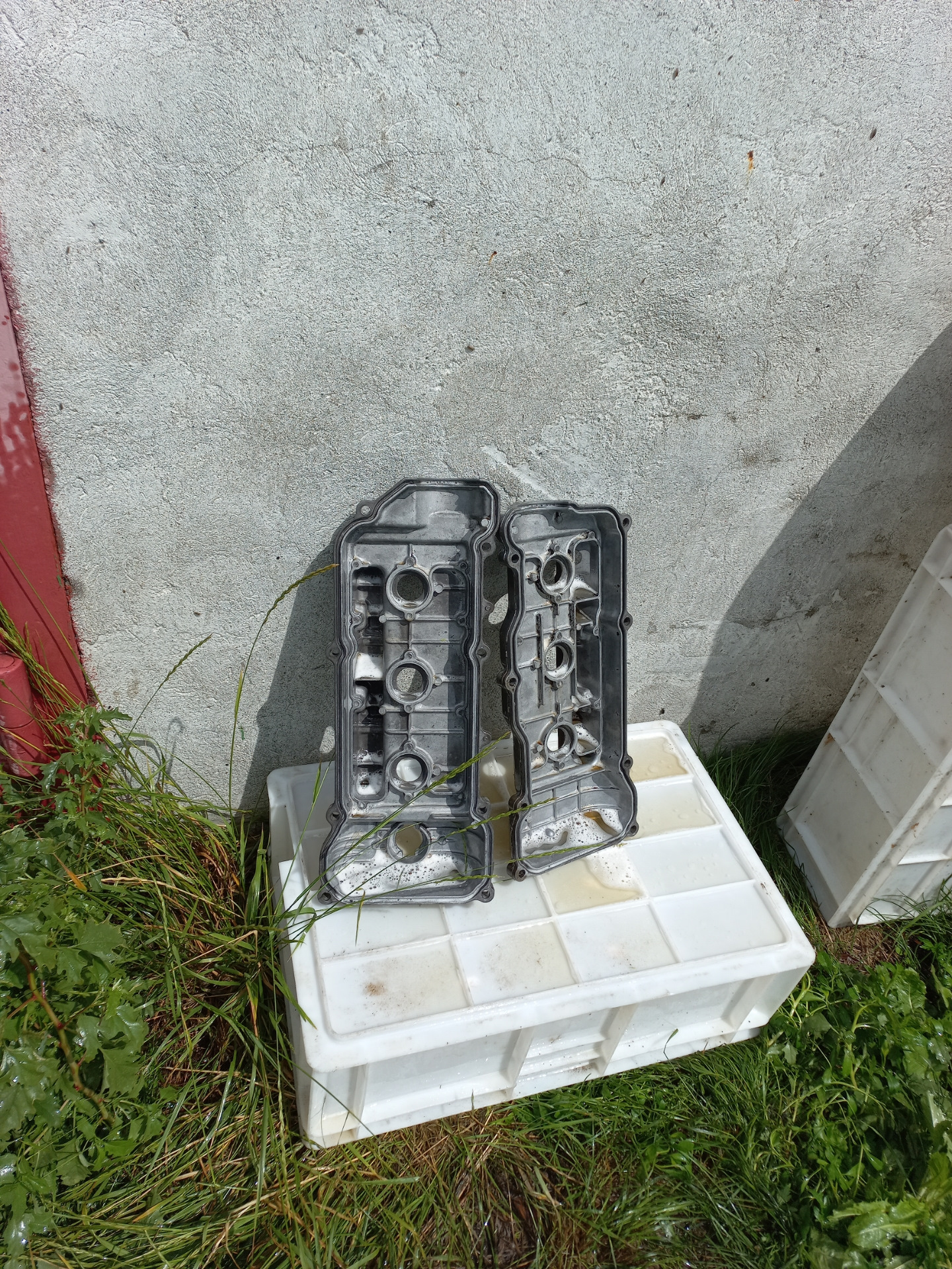 Чистка клапаных крышек, устранение течи антифриза — Toyota Windom (20 ...