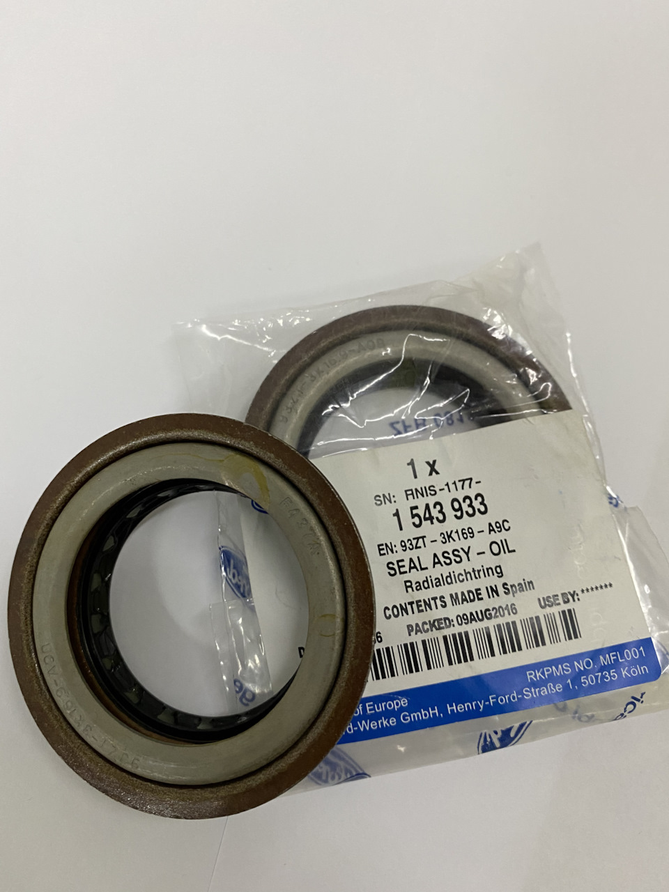 1543933 Сальник дифференциала КПП (MTX 75) / Ford | Запчасти на DRIVE2