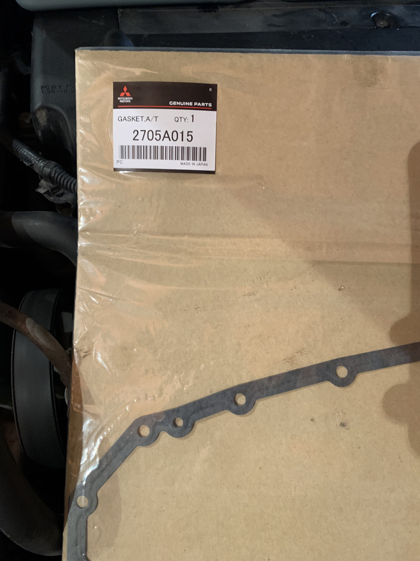 Замена масел двс и акпп — Mitsubishi Lancer X, 2 л, 2007 года ...