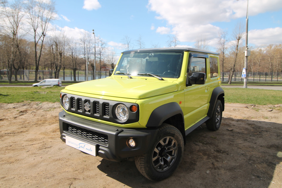 Коротенько о салоне, Suzuki Jimny JB74 — Suzuki Jimny (4G), 1,5 л, 2019 года | стайлинг | DRIVE2