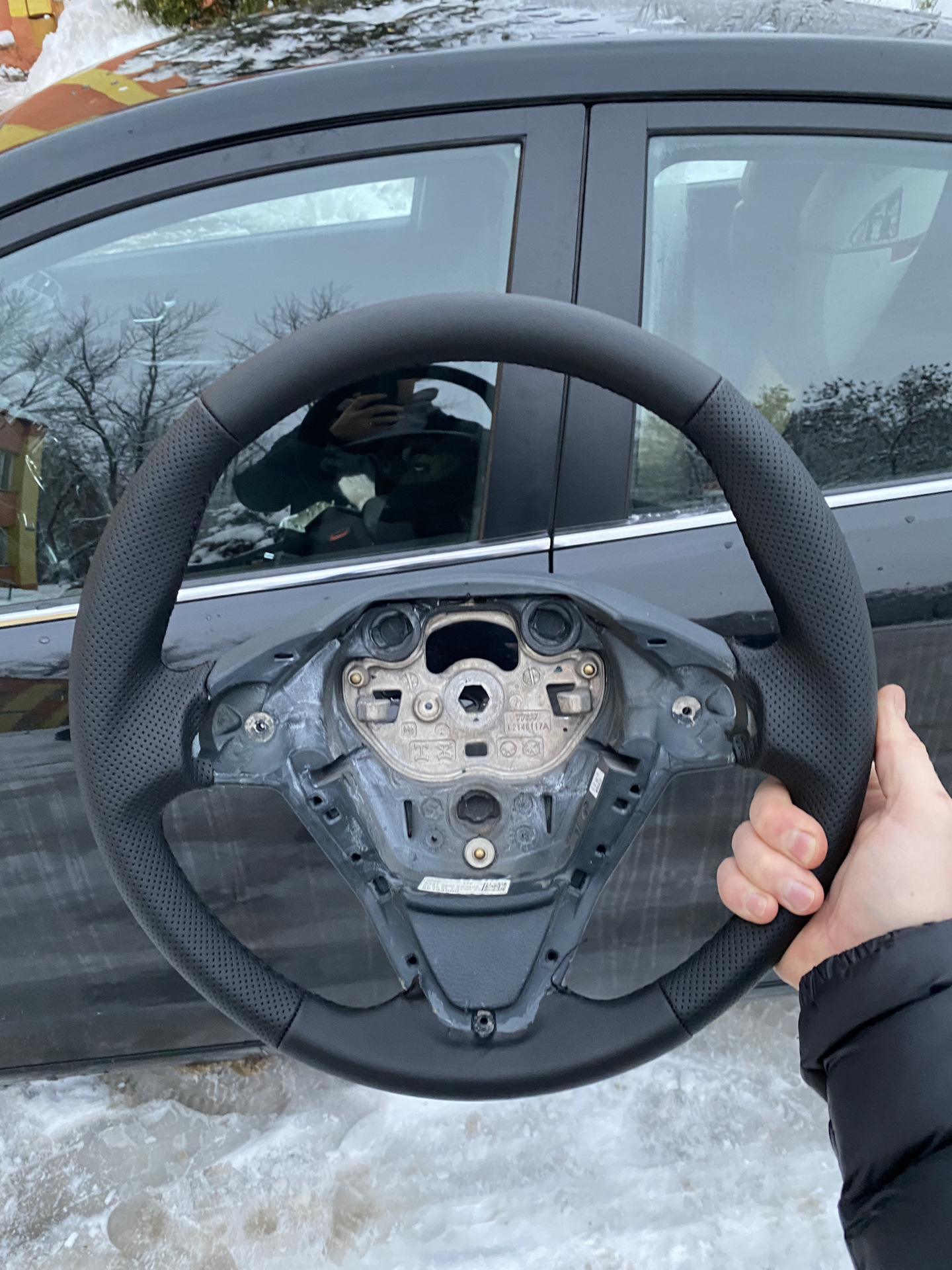Обновил руль — Ford Fiesta (Mk VI), 1,4 л, 2009 года | стайлинг | DRIVE2