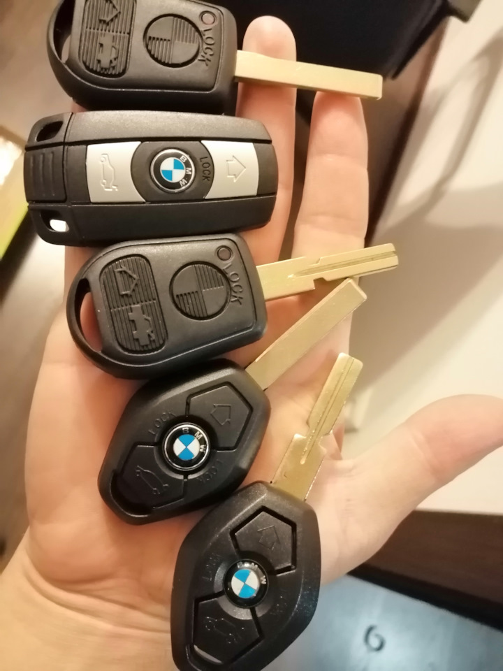 Ключи BMW новые на BMW 3 series (E46), BMW 5 series (E60), BMW 7 series ...