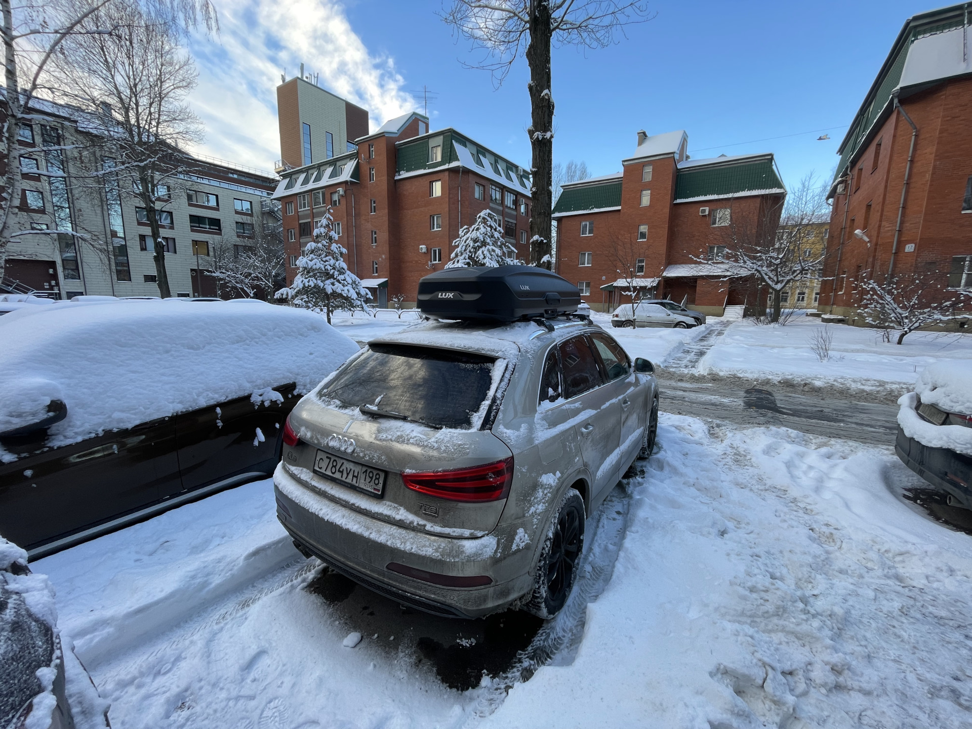 lux tavr 175 — Audi Q3 (1G), 2 л, 2013 года | аксессуары | DRIVE2