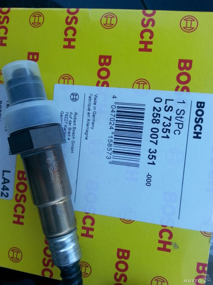 0258007351 ЛЯМБДА-ЗОНД BOSCH | Запчасти на DRIVE2