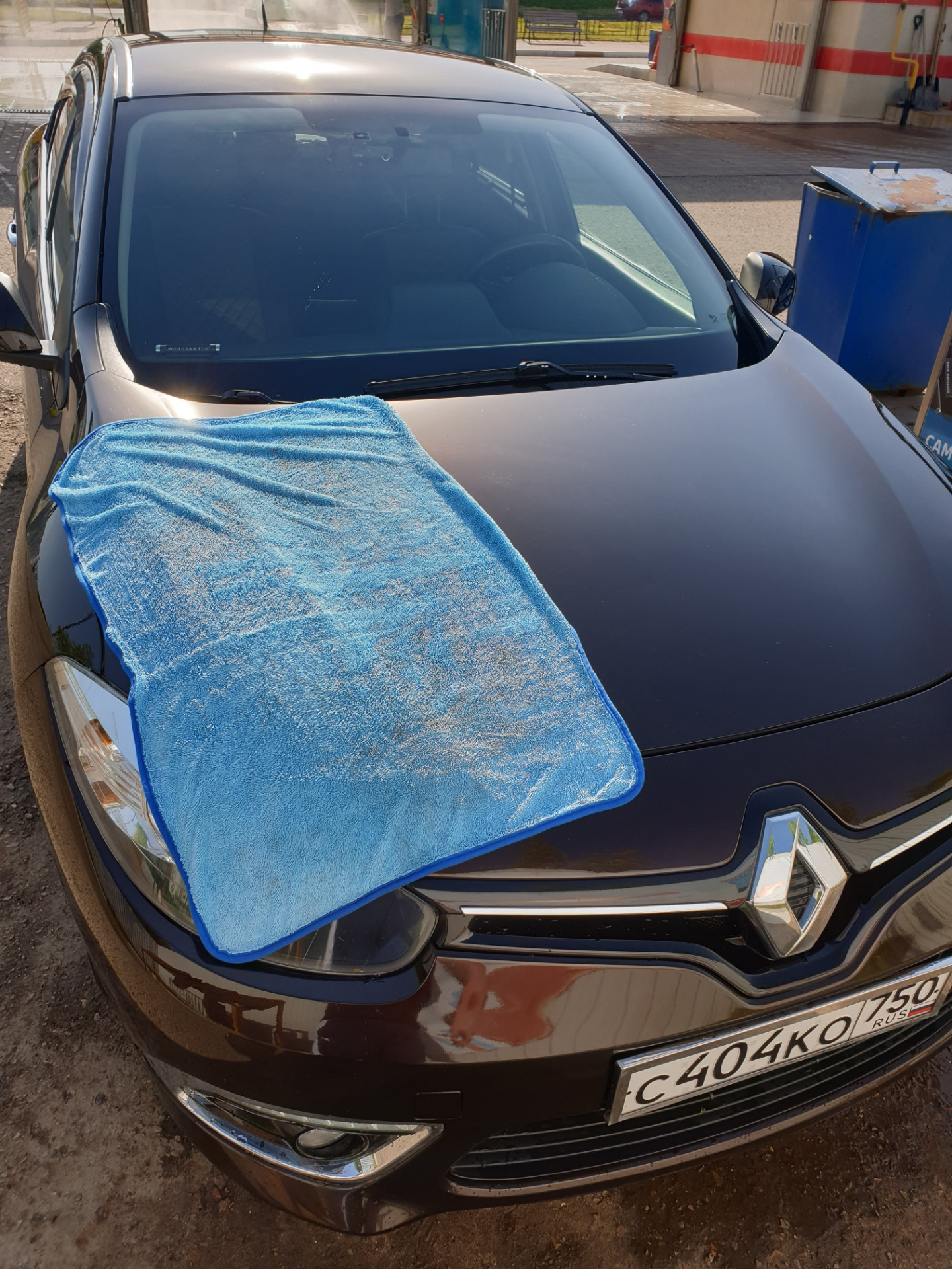 9️⃣7️⃣ Полотенце для сушки после мойки. — Renault Fluence, 1,6 л, 2014 ...