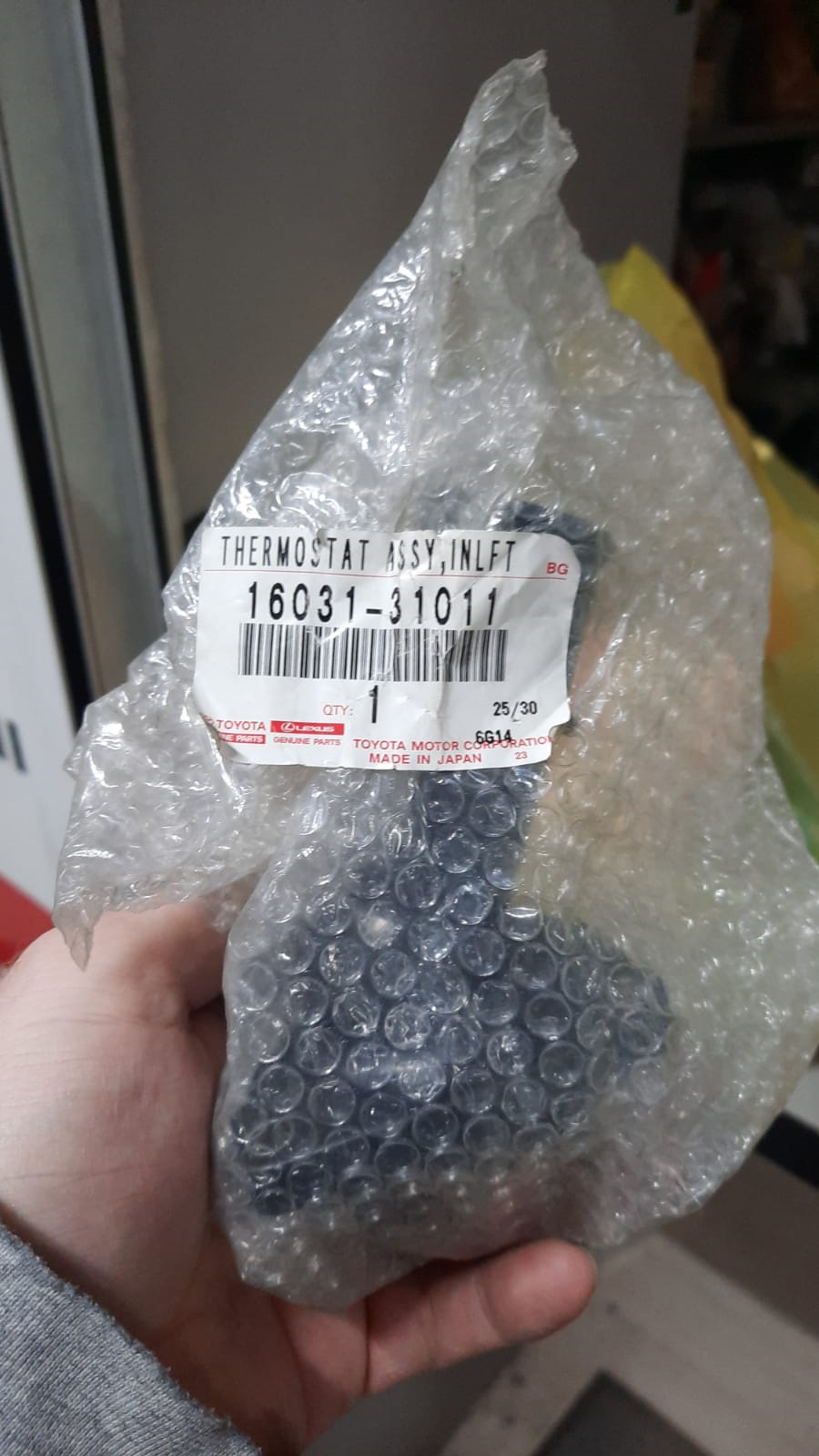 1603131011 Термостат OEM TOYOTA LEXUS | Запчасти на DRIVE2