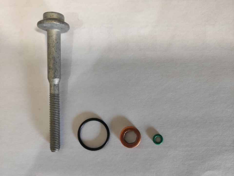 Замена топливной форсунки #2 — Volkswagen Golf Variant (Mk6), 1,6 л ...