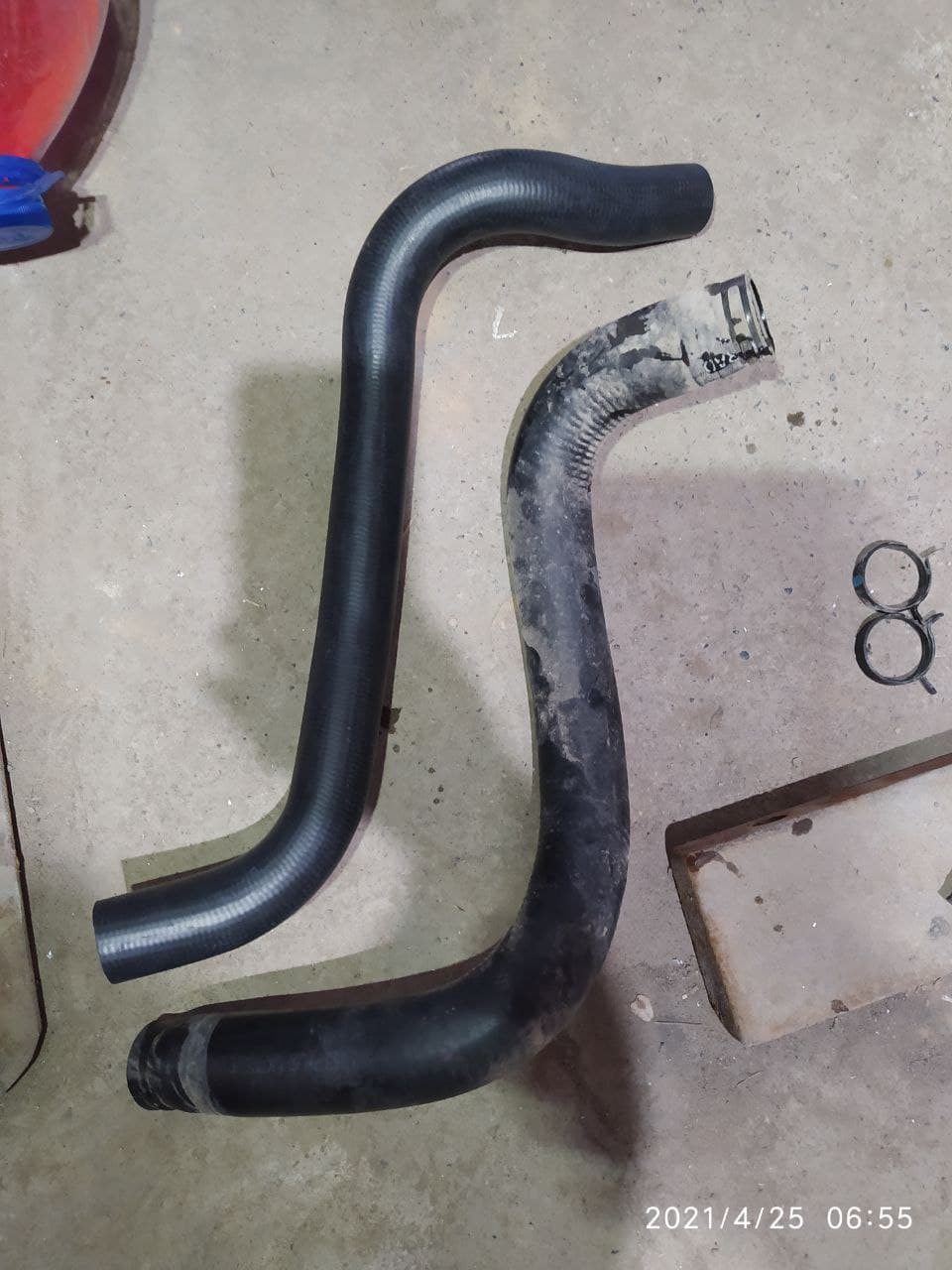 96553353 Патрубок радиатора нижний A/T GM | Запчасти на DRIVE2