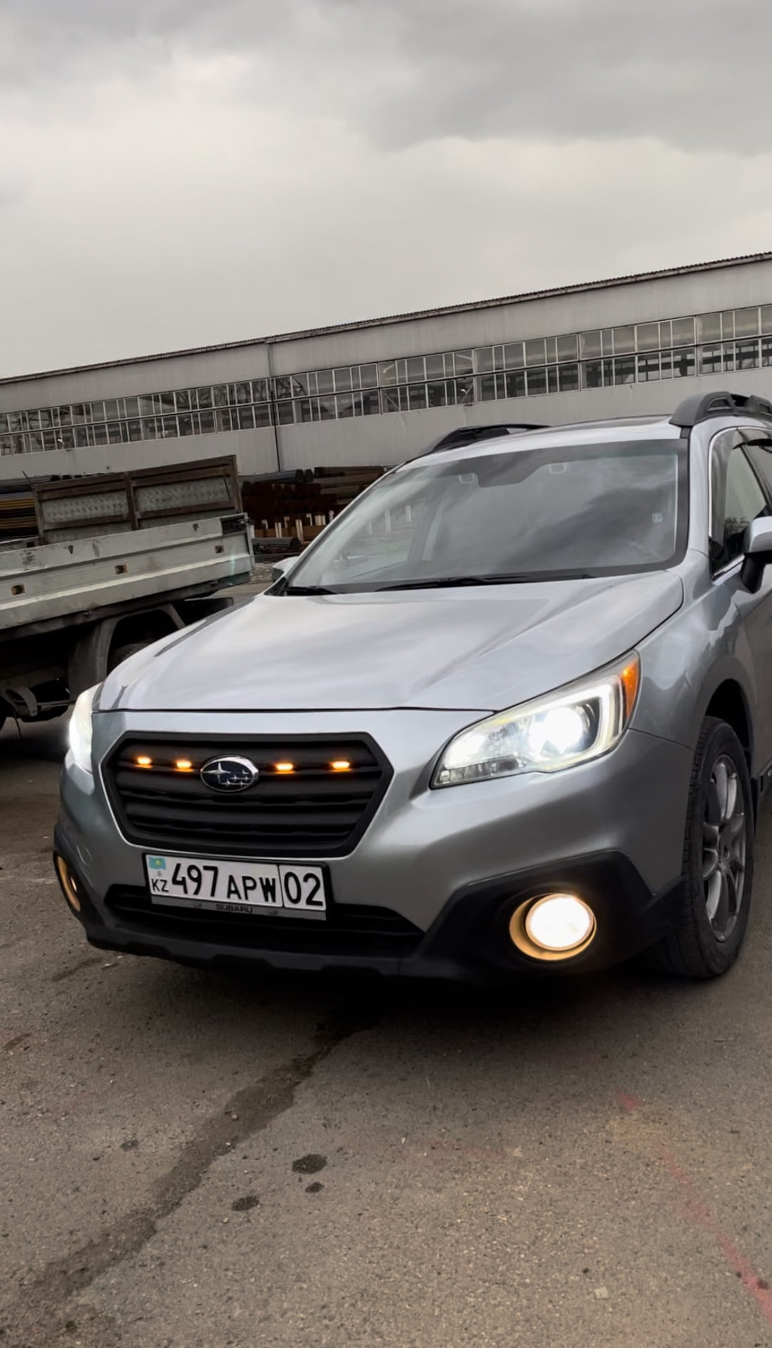 Покрасил решетку — Subaru Outback (BS), 2,5 л, 2016 года | стайлинг ...