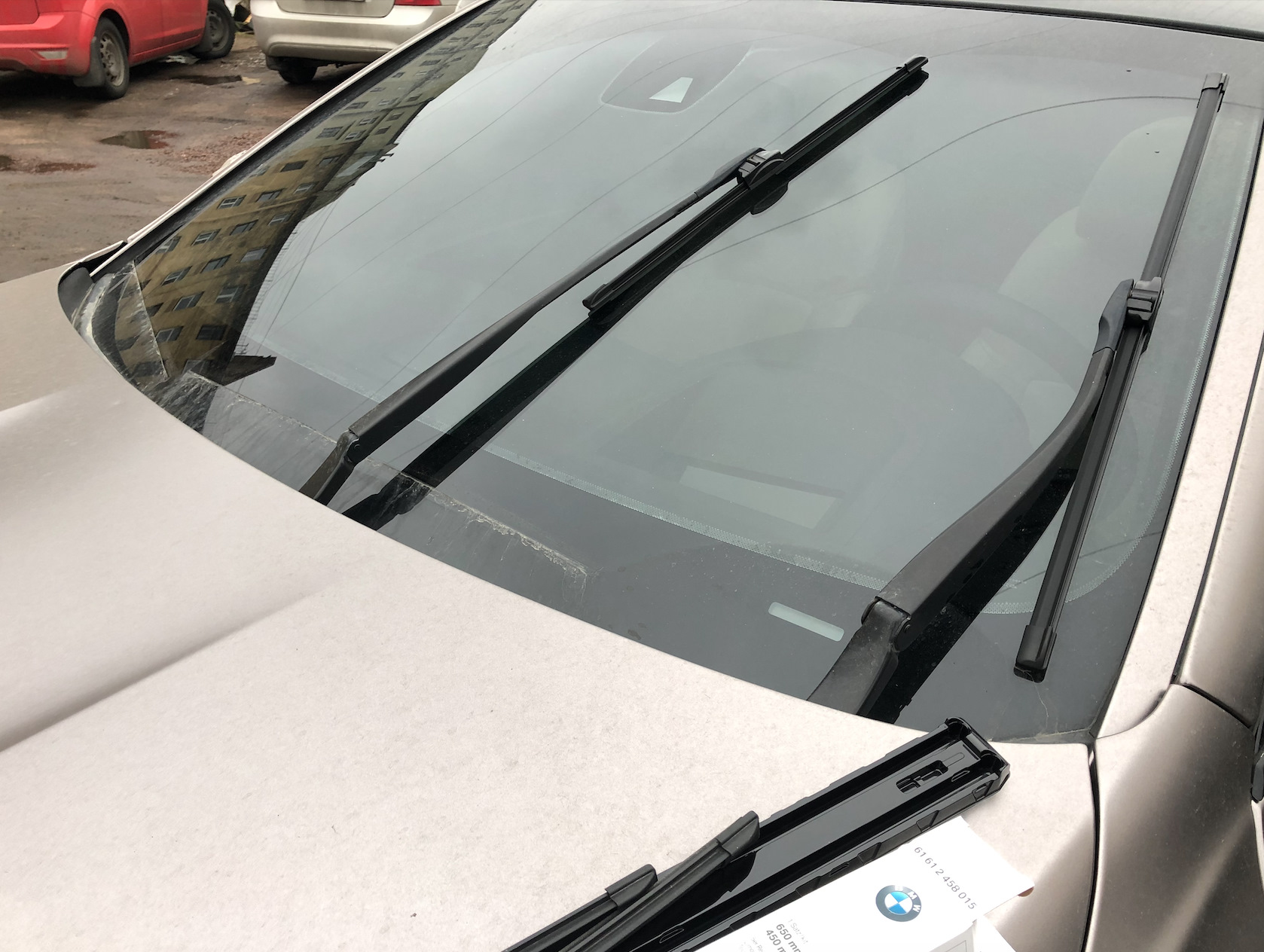 Замена дворников на F10 — BMW 5 series (F10), 3 л, 2010 года | плановое ...