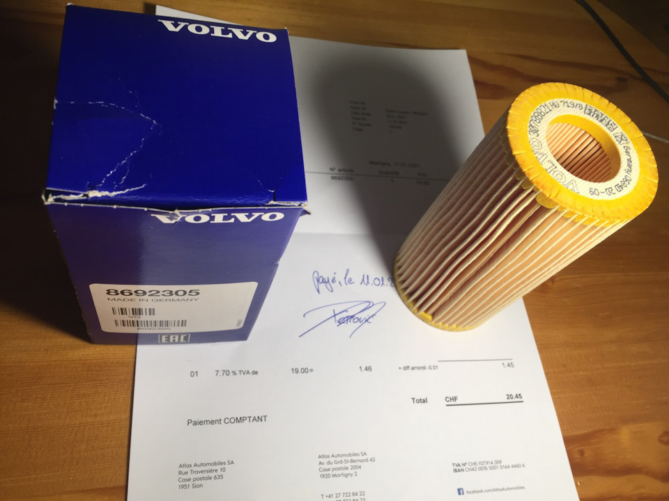 Зимняя замена масла — Volvo XC70 II, 2,4 л, 2004 года | плановое ТО ...