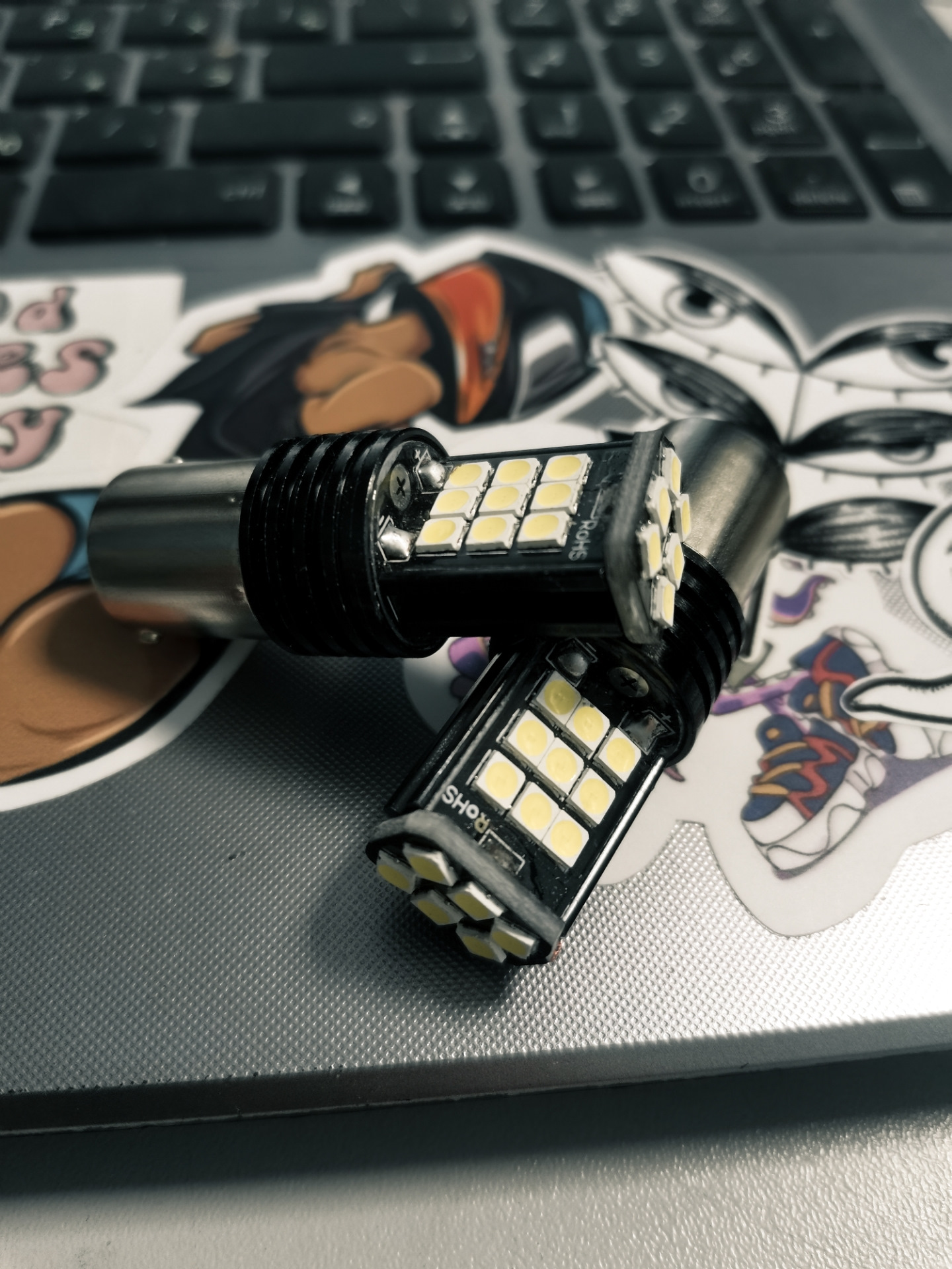 Led лампы с Али в задний ход — Volvo S40 (2G), 2,4 л, 2005 года ...