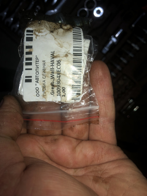 1009304XEC06 Пробка сливная поддона двс GREAT WALL | Запчасти на DRIVE2