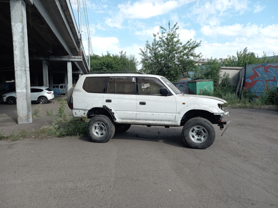 Большое т.о 4 — Toyota Land Cruiser Prado 90-series, 2,7 л, 1997 года ...