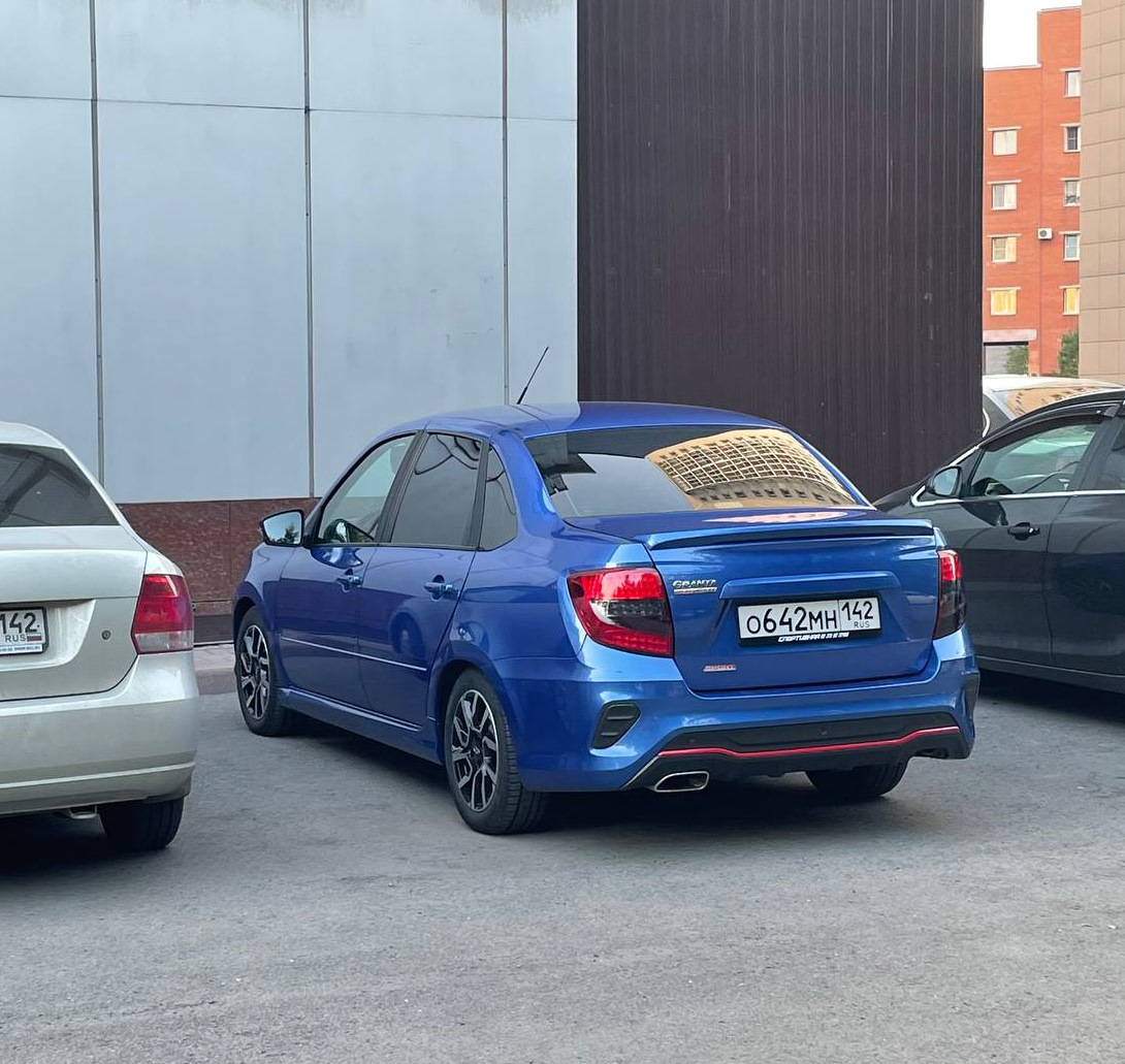 Диодные фонари — Lada Гранта Drive Active, 1,6 л, 2021 года ...