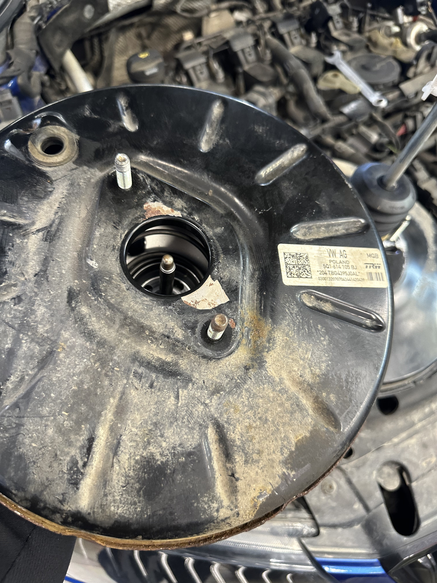 Замена ВУТ и ГТЦ 25мм — Skoda Octavia Combi A7 Mk3, 1,8 л, 2015 года ...