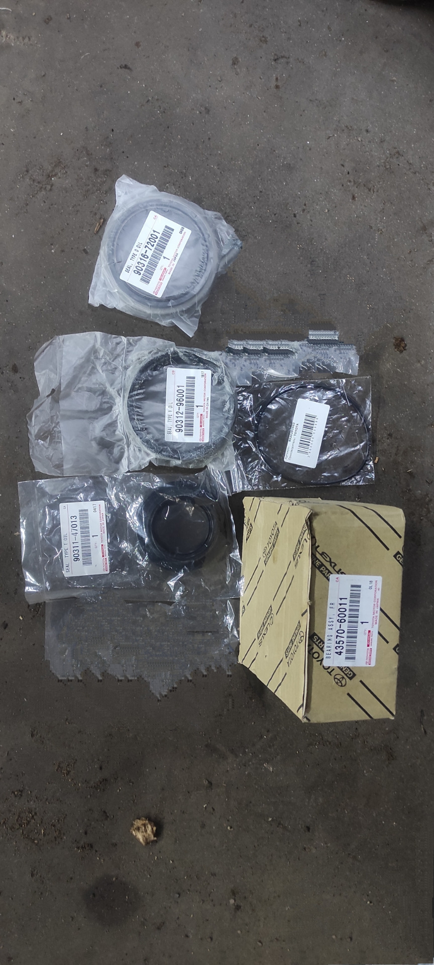 9031672001 Сальник привода TOYOTA LEXUS | Запчасти на DRIVE2