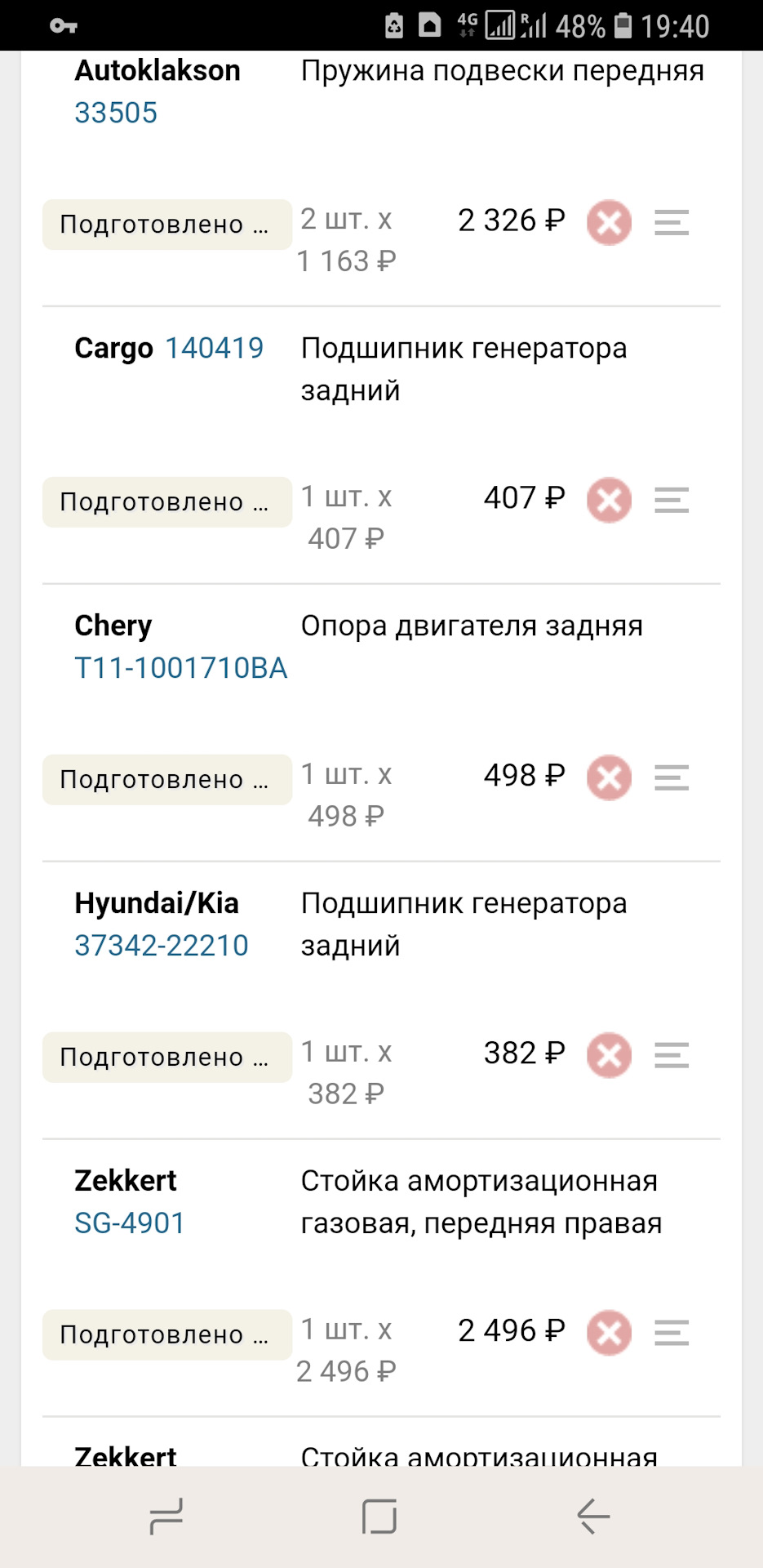 140419 Подшипник генератора HC-CARGO | Запчасти на DRIVE2