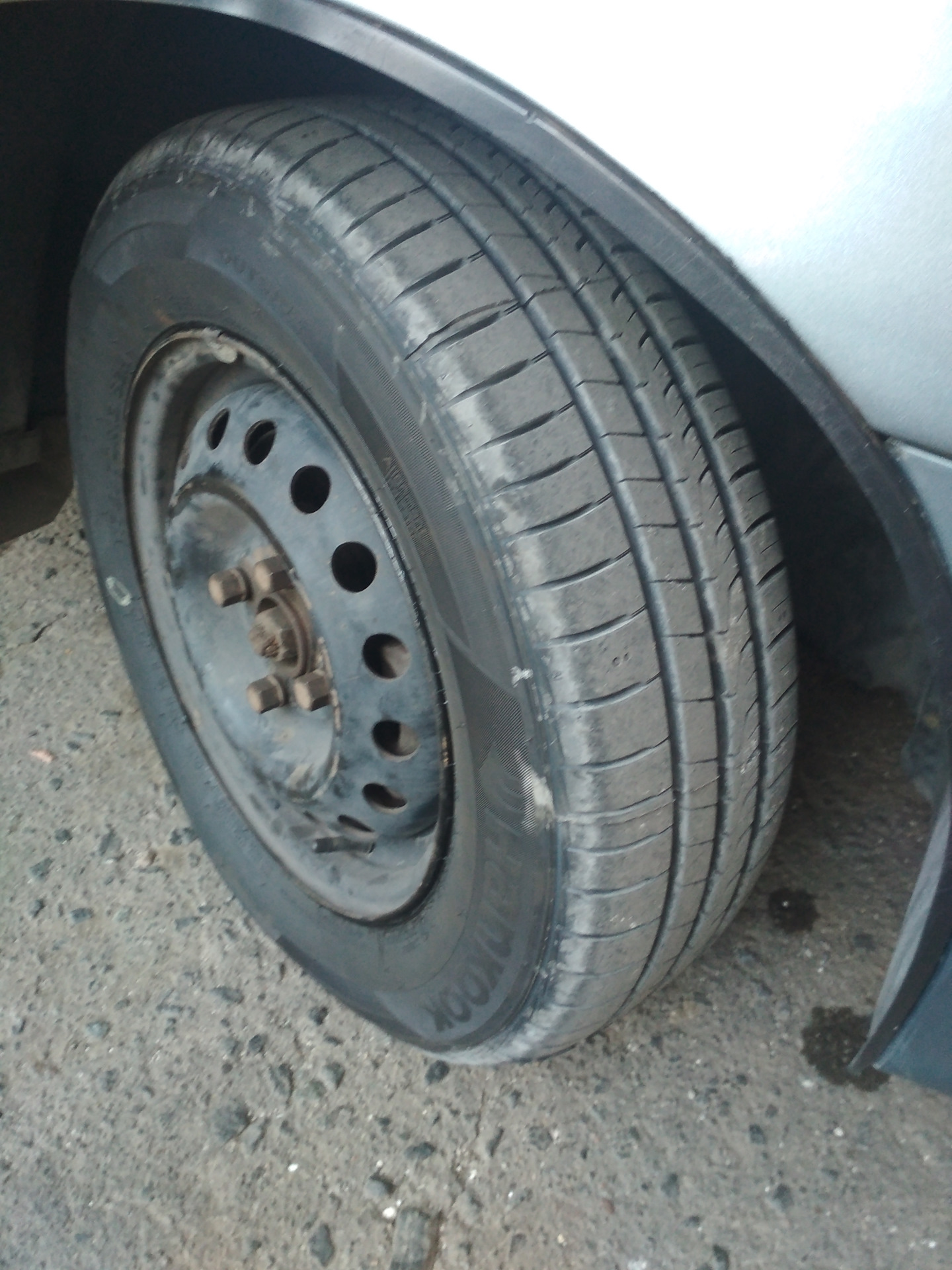 Легкое ДТП прямо на работе . — УАЗ 3909, 2,4 л, 1997 года | ДТП | DRIVE2