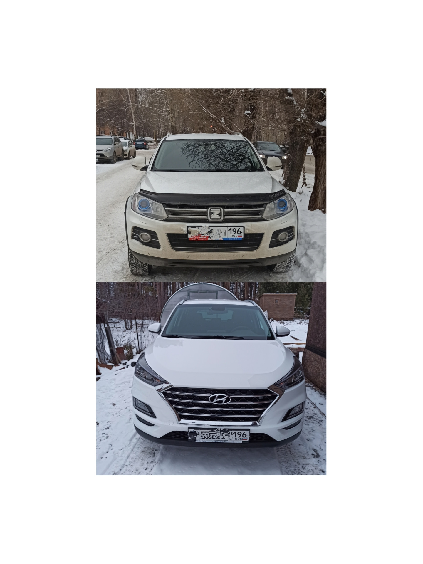 Hyundai Tucson vs Zotye T600 — Hyundai Tucson (TL), 2 л, 2019 года ...