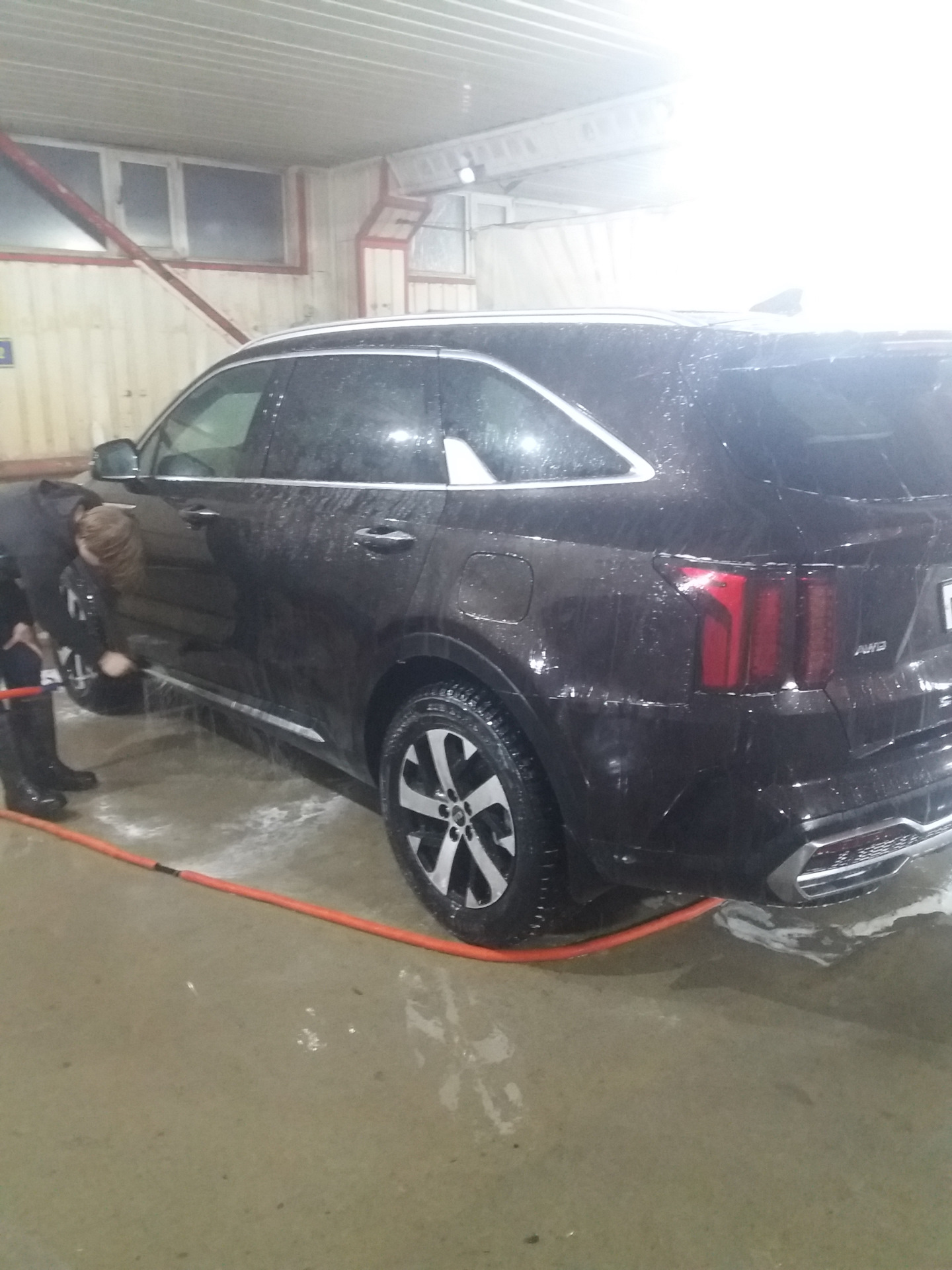 Мойка. Борт.журнал не борт журнал))) — KIA Sorento (4G), 2,5 л, 2020 ...