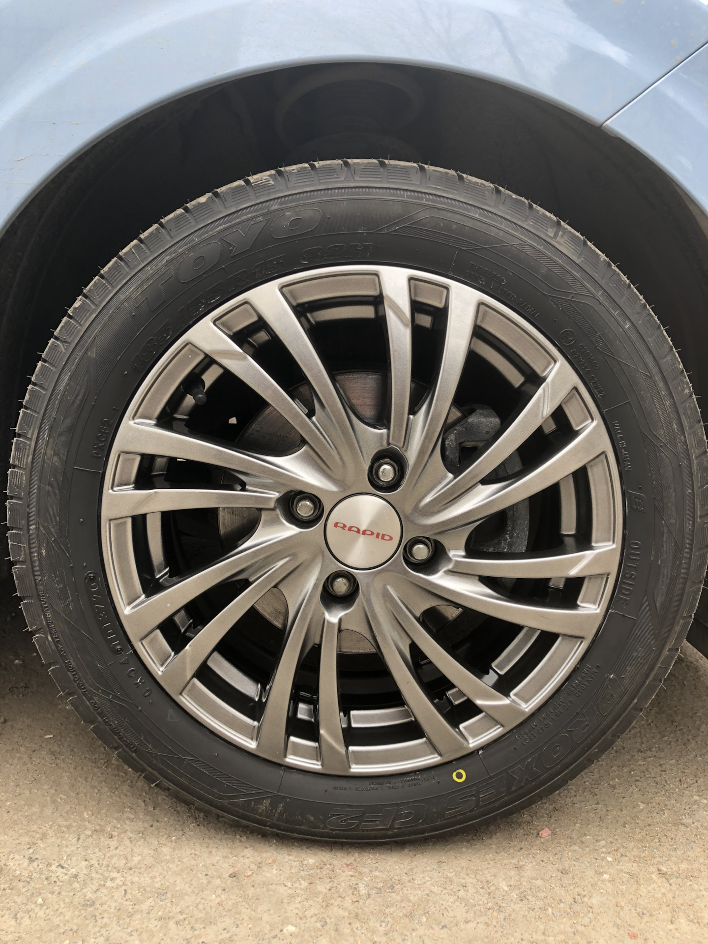 Новые диски КиК Мейола. — KIA Picanto (3G), 1,2 л, 2018 года | колёсные ...