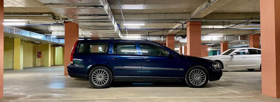 Tethys '17 — покрашено! — Volvo V70 II, 2,3 л, 2003 года | колёсные ...