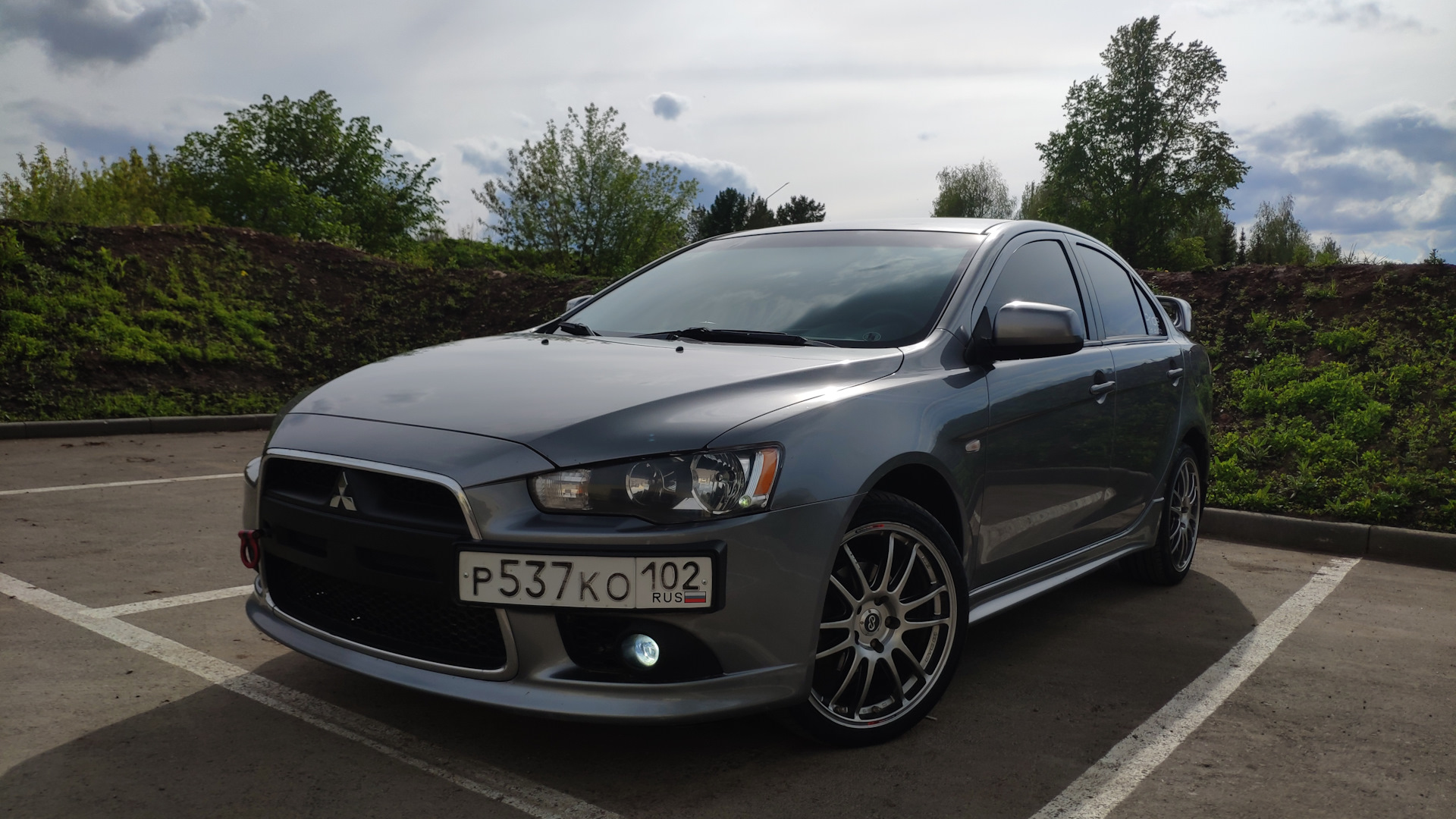 Mitsubishi Lancer X 1.6 бензиновый 2013 | the real shark на DRIVE2