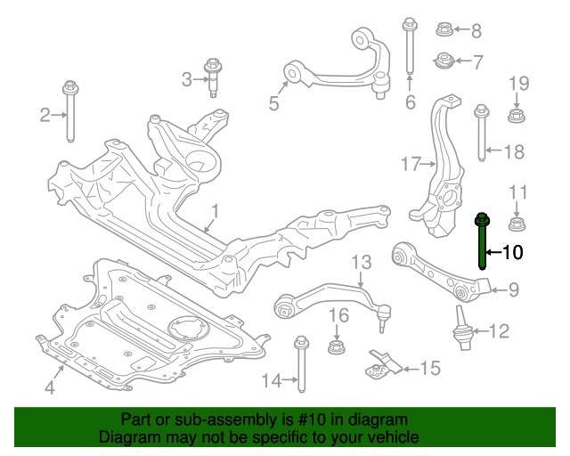 33176760342 Болт с шестигранной головкой с шайбой BMW | Запчасти на DRIVE2