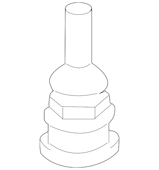 A1643520127 Шарнир независимой подвески / поворотного рычага Mercedes ...