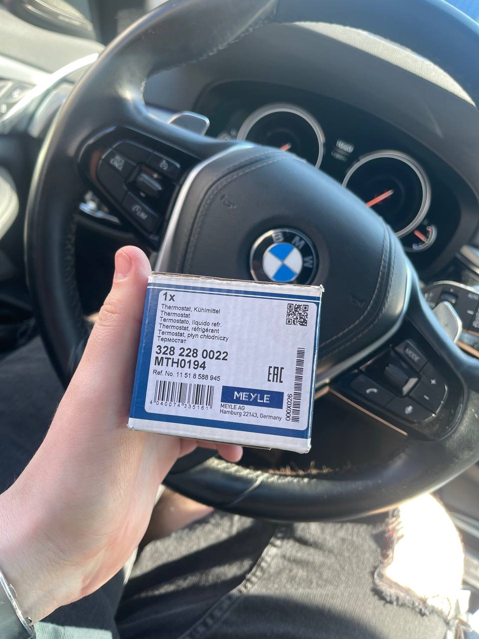 11518588945 Термостат BMW | Запчасти на DRIVE2