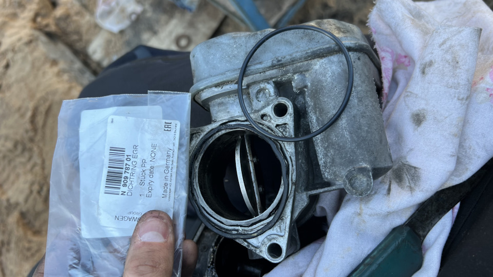 Замена Тандемного насоса + профилактика чистка EGR — Volkswagen Passat ...