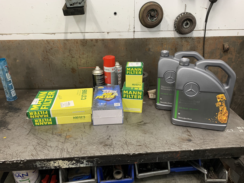 ТО и мысли вслух. — Mercedes-Benz M-Class (W164), 3 л, 2010 года ...