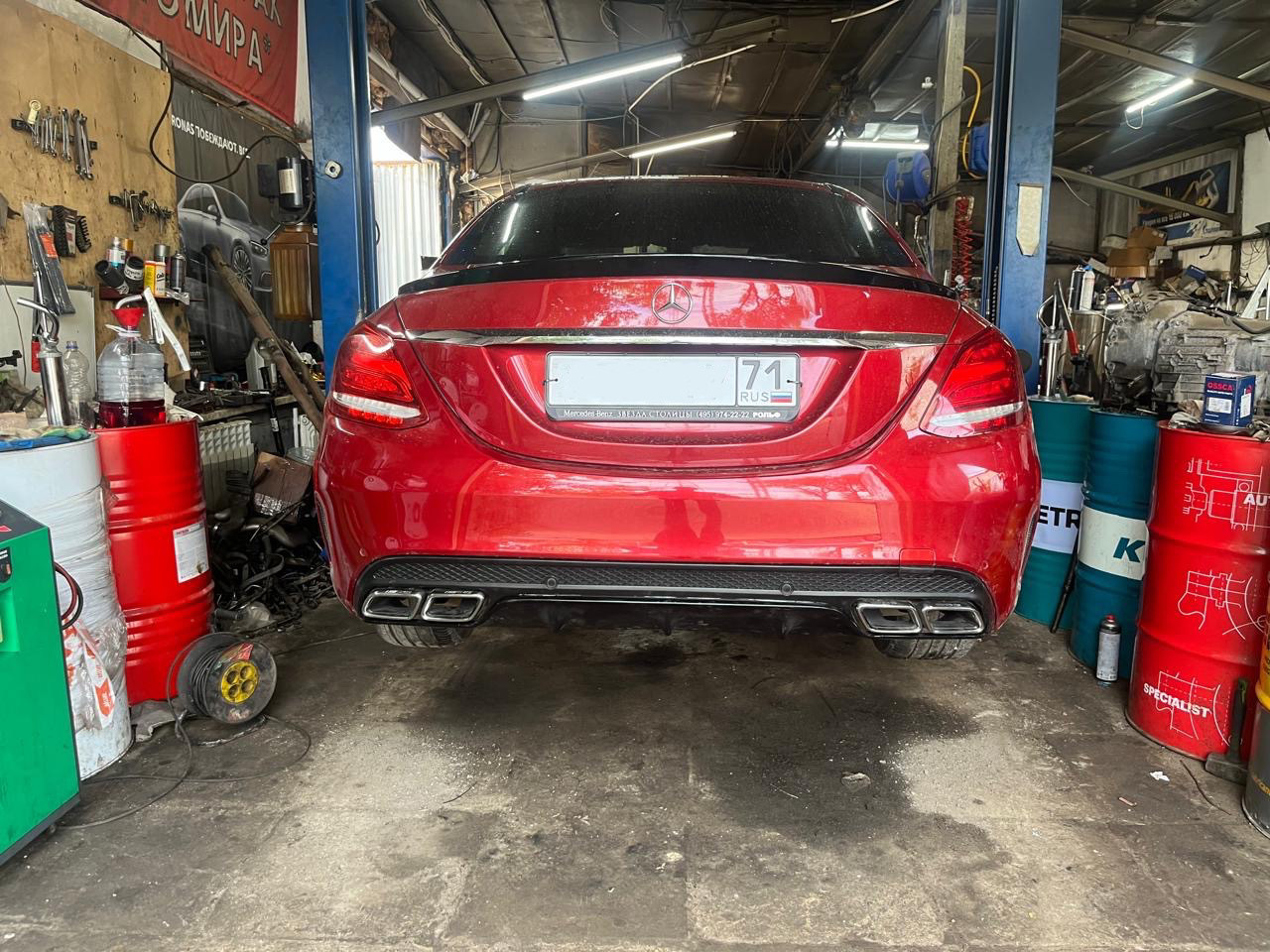 Диффузор 6.3 — Mercedes-Benz C-Class (W205), 1,6 л, 2014 года ...