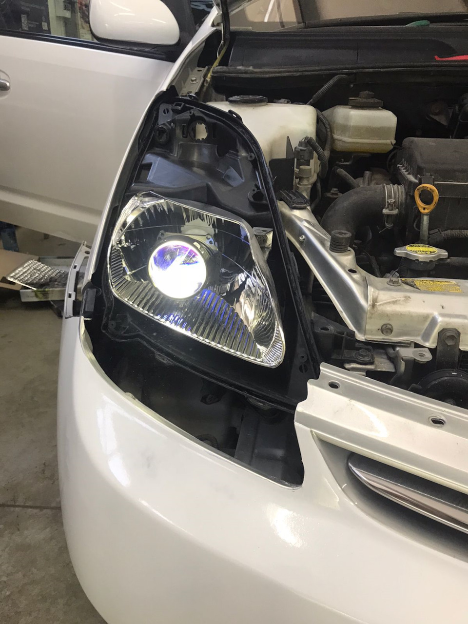 ЛИНЗЫ GTR X PRO В ФАРЫ + ВОССТАНОВЛЕНИЕ ФАР — Toyota Prius (20), 1,5 л ...