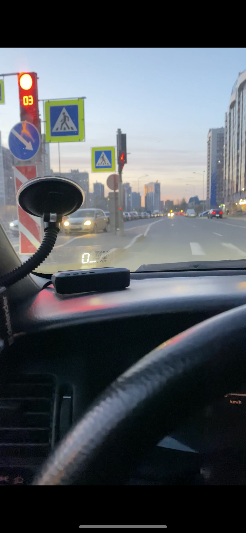 Установка проекции на лобовое стекло — Opel Vectra B, 1,8 л, 2001 года ...