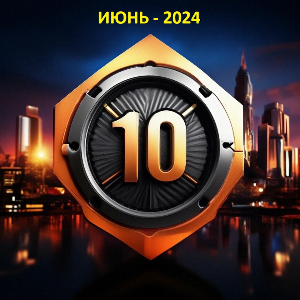 Топ 10 — июнь 2024 — DRIVE2