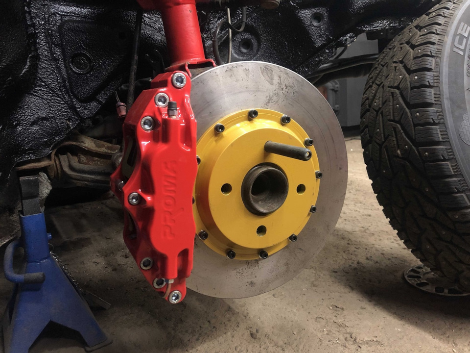 Тормозная система Proma 316х28 — Audi 80 B4 2 л 1994 года тюнинг Drive2