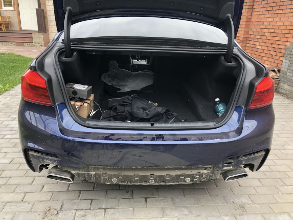 Диффузор в стиле м5 — BMW 5 series (G30), 3 л, 2019 года | тюнинг | DRIVE2
