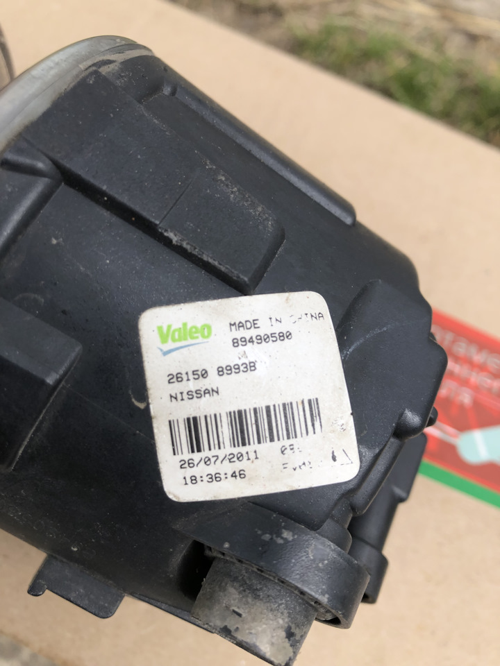 261508993B Противотуманная фара NISSAN INFINITI | Запчасти на DRIVE2