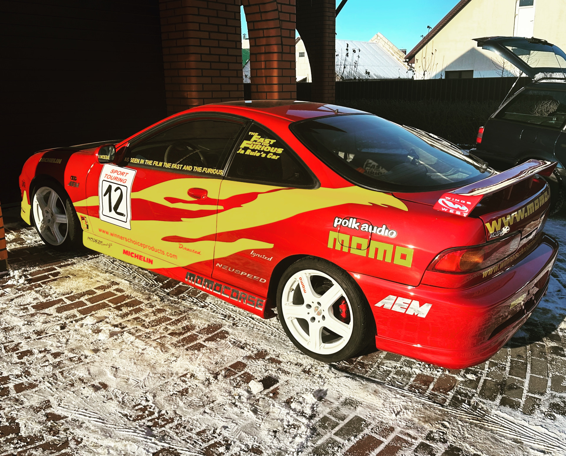 Установил колеса Momo gt2 — Acura Integra (DC2/DC4/DB7/DB8), 1,8 л ...