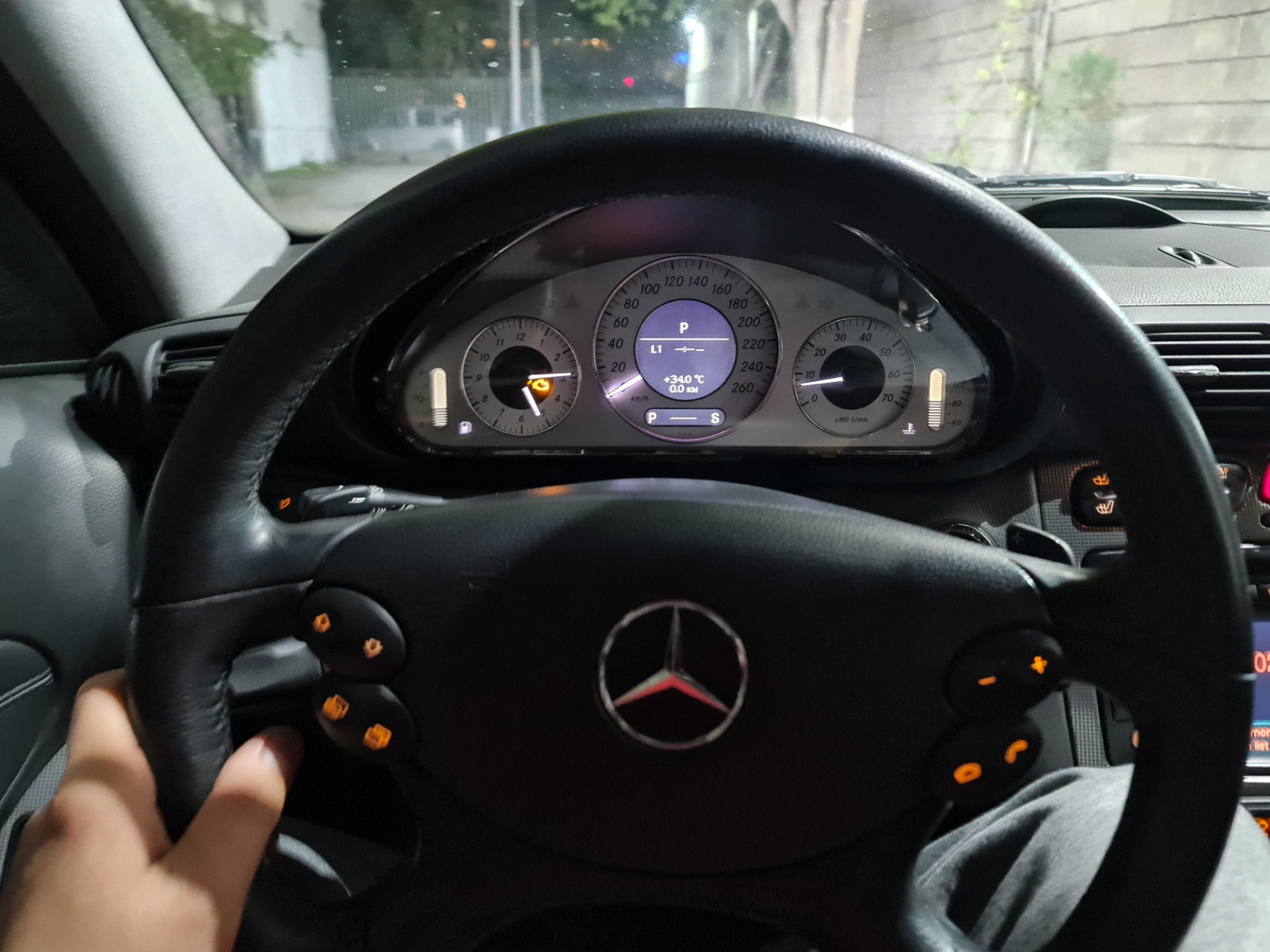 Щиток w211 первое подключение — Mercedes-Benz C-Class (W203), 5 л, 2002 ...